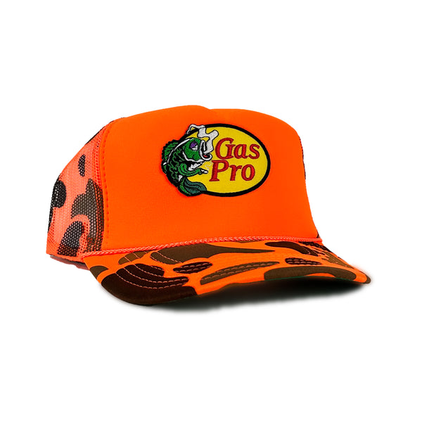 Gas Pro Trucker (Orange Camo) - GAS GODS